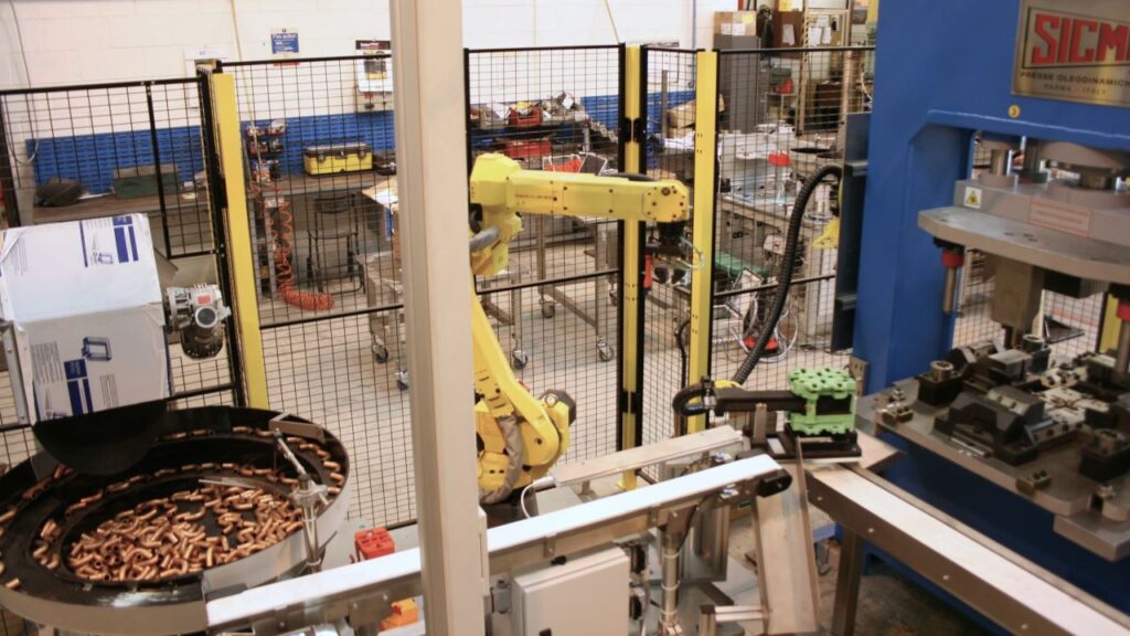 Automated Press Loading System Case Study | RNA Automation