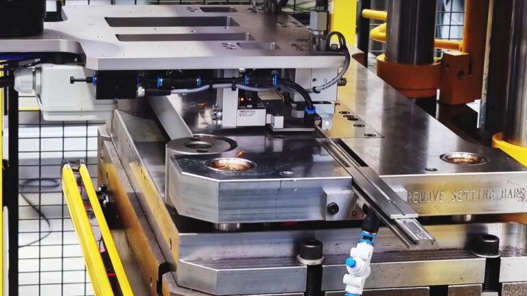 Automated Robot Loading For Dimpling Process Rna Automation